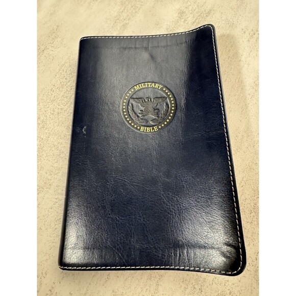 Office | Csb Military Bible Royal Blue Leathertouch Red Letter Bible ...
